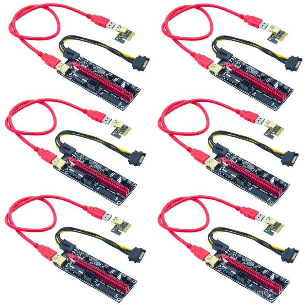 [newest]PCIE Riser 1x to 16x Graphic Extension for Bitcoin GPU Mining ...