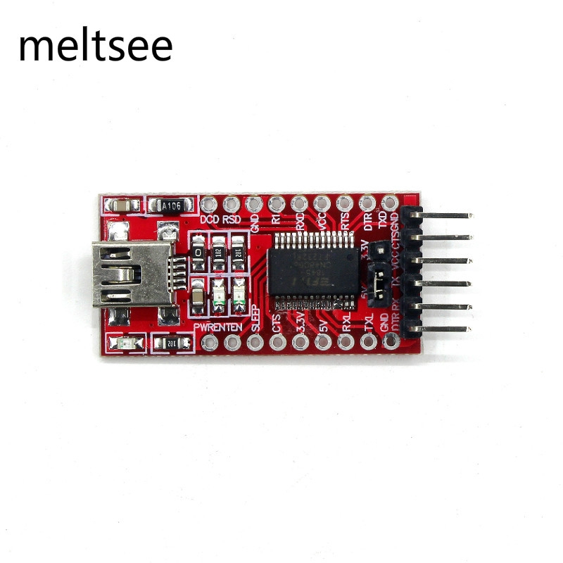 Ft232Rl FT232 FTDI USB 3.3V 5.5V เป็น TTL Serial อะแดปเตอร์โมดูลพอร์ต ... Ft232Rl FT232 FTDI USB 3.3V 5.5V เป็น TTL Serial อะแดปเตอร์โมดูลพอร์ต ...