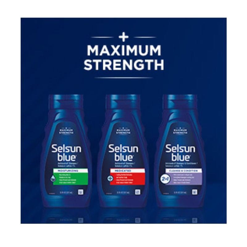 Selsun Blue Dandruff Shampoo ยาสระผมขจัดรังแค ขนาด 325ml. นำเข้าจาก ...