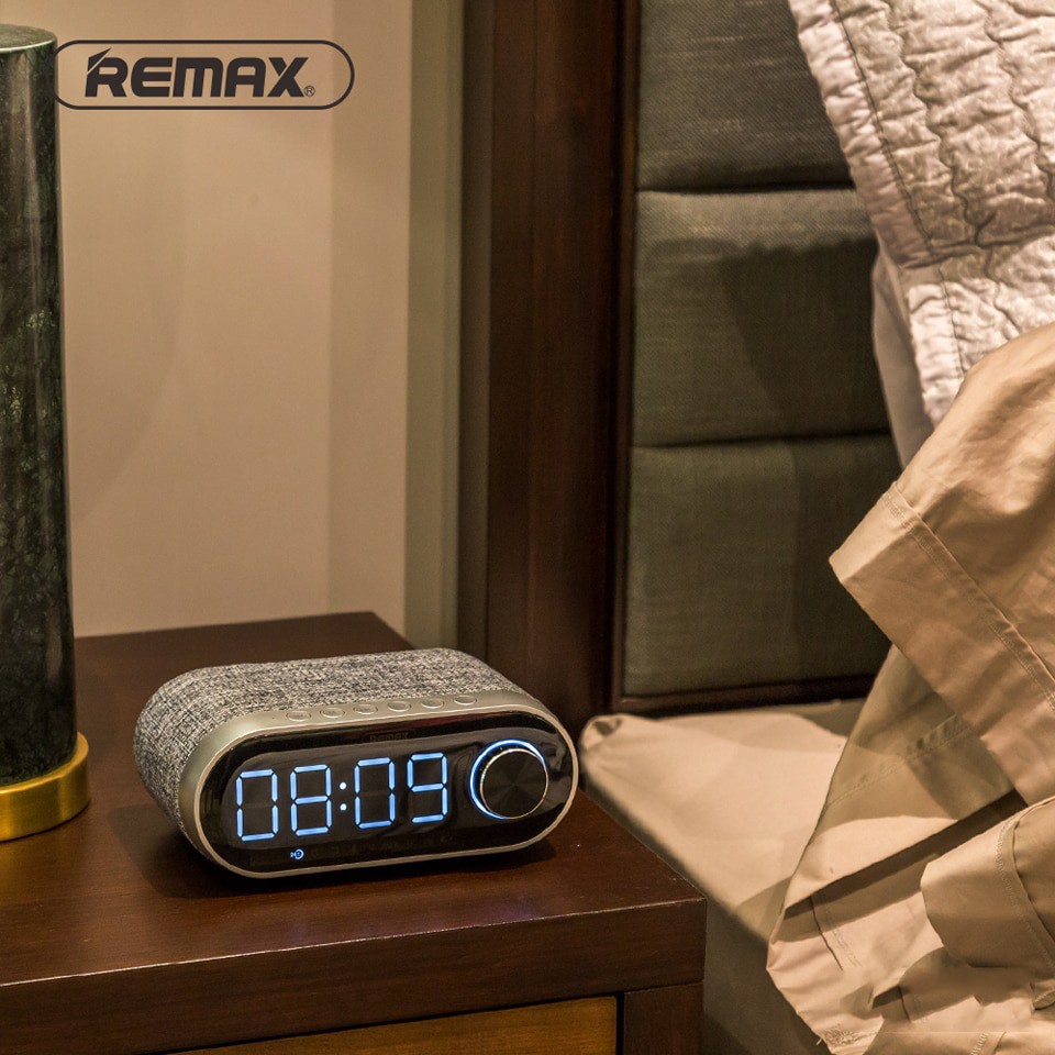 Remax Bluetooth Portable Alarm Clock Speakers - RadioStereoUSBTF jNsc ...