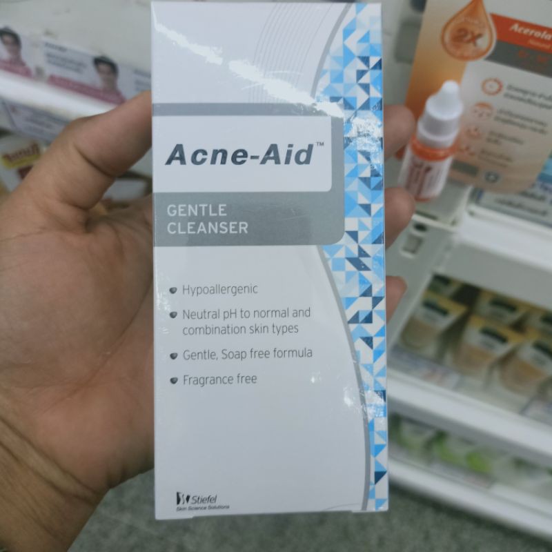 Acne-Aid สบู่เหลวสำหรับผิวอ่อนโยนขจัดสิว | Shopee Thailand