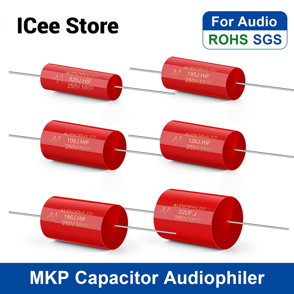 ตัวเก็บประจุเสียง Axial MKP 250V 0.1UF 0.22UF 0.33UF 6.8UF 7.5UF 8.2UF AEAK 2 ชิ้น | Shopee Thailand