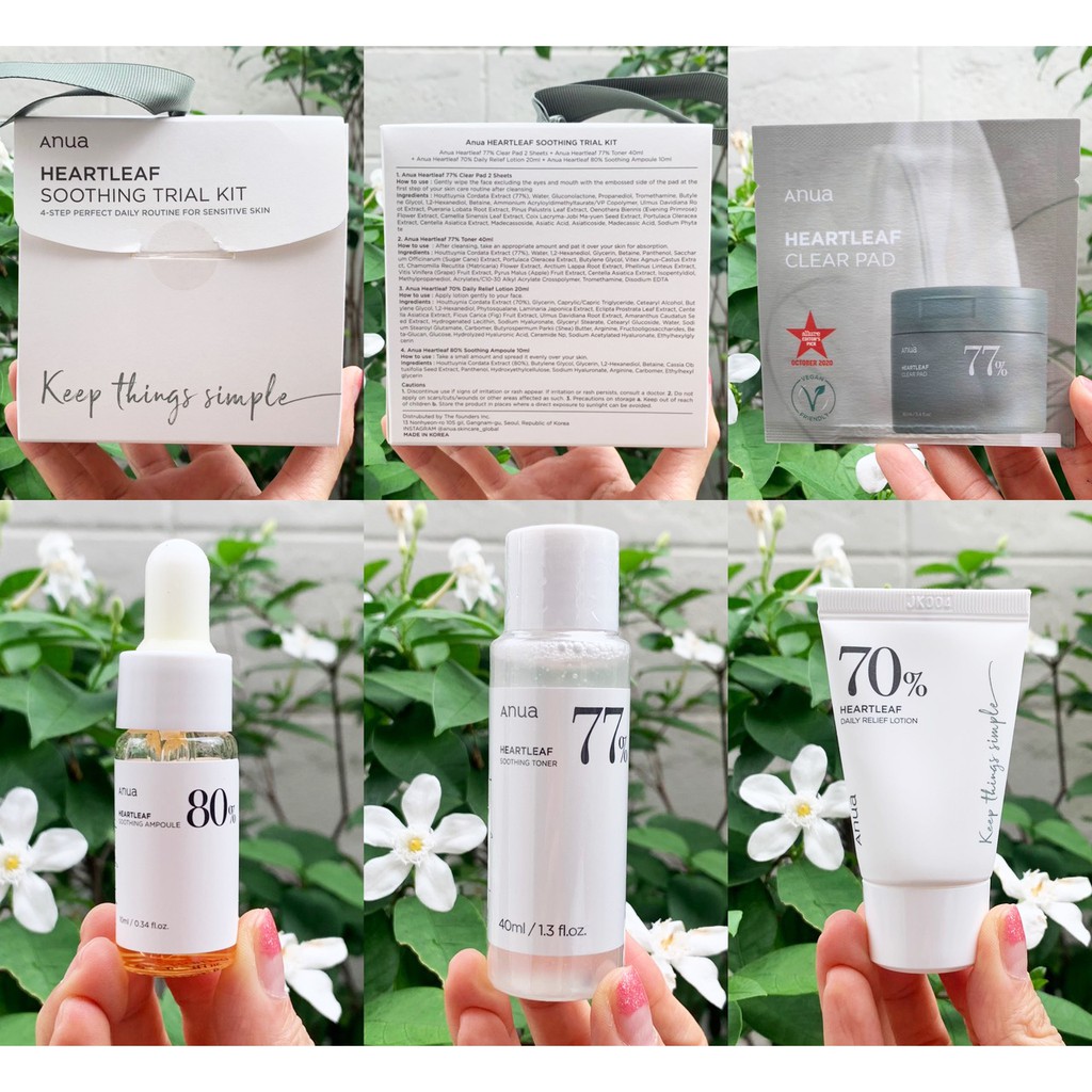 Anua Heartleaf Soothing Trial Kit - samaham - ThaiPick