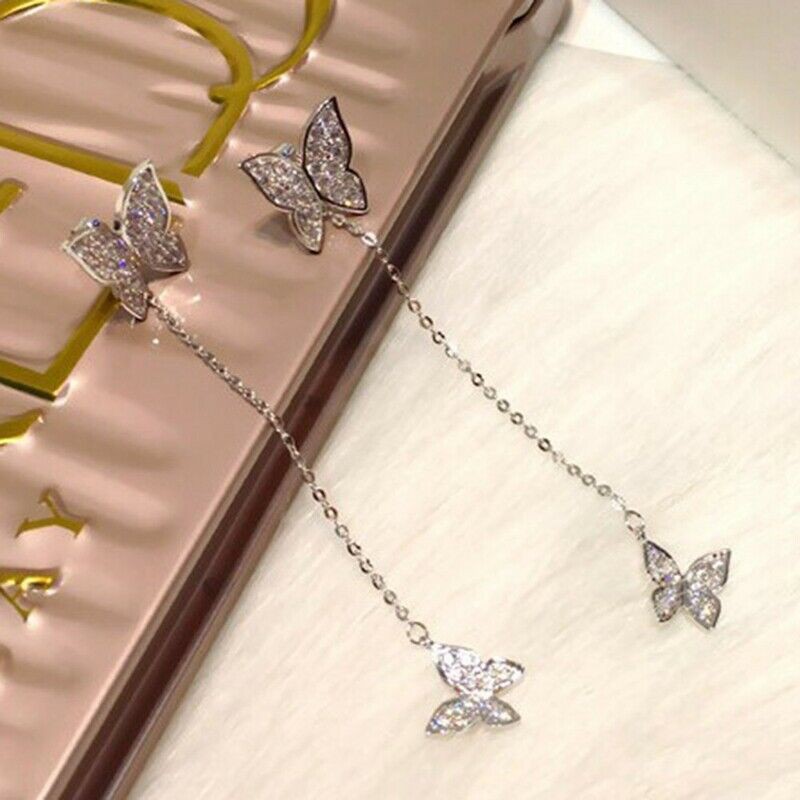 Equalistic ต่างหูรูปผีเสื้อประดับพู่ - equalistic.th - ThaiPick