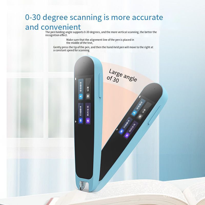1.9 Inch S2 WiFi Multifunctional Dictionary Pen Scanning Pen Language ...