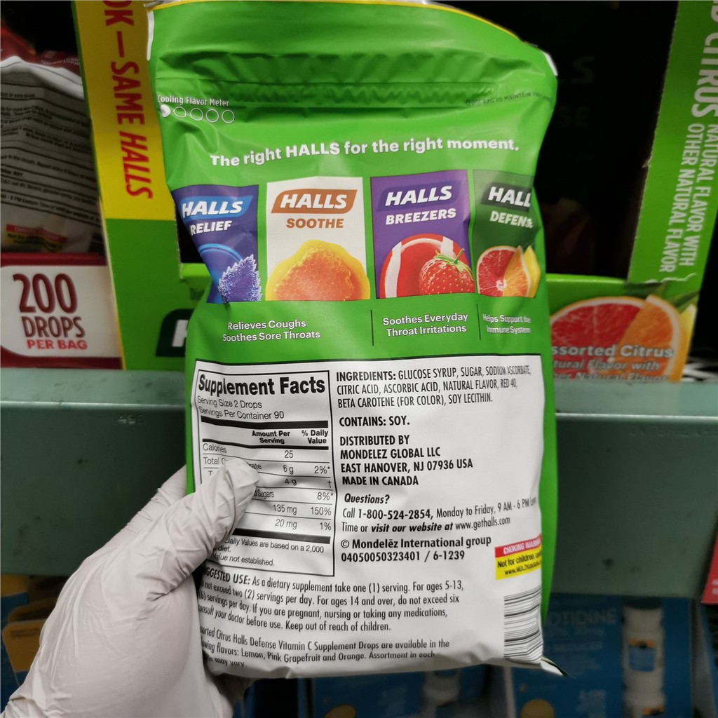 ส่วนลดมาก ที่สุด☂ Halls Soothing Soothing Throat Mint Cherry Flavour ...