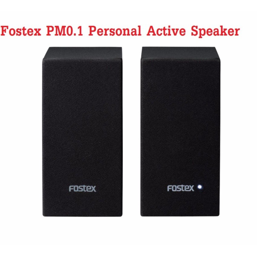 FOSTEX PM0.1 Personal Active Speaker Systemลำโพงลำหรับคอมพิวเตอร์/โน๊ตบุ๊ค รับประกันศูนย์#217 ...