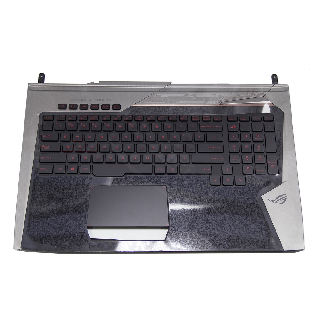 New US Russian TI Keyboard Topcase Cover for Asus Rog G752 G752V G752VL ...