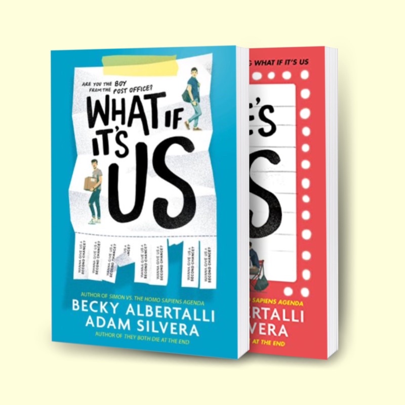 พร้อมส่ง เซต 2 เล่ม What if its us Heres to us by Adam Silvera Becky ...