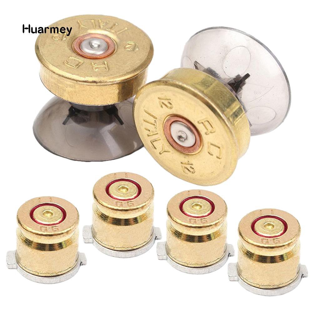 xlqP Hu 6Pcs Replacement Metal Bullet Buttons Thumbstick Kit Sony ...