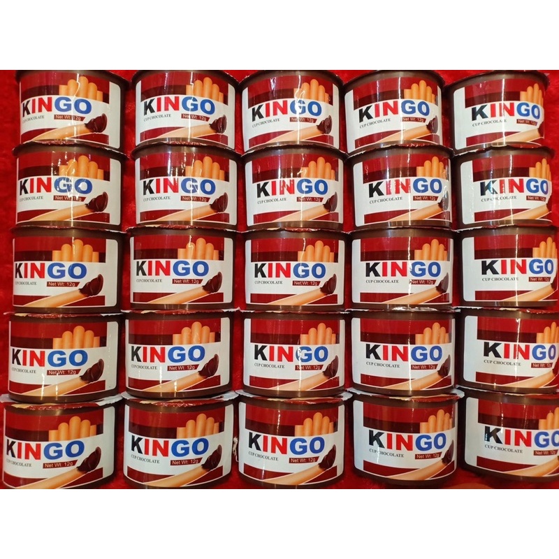 ช็อคโกแลตกู๊ดKINGO Chocolate ชอคโกแลตแท่ง ขนมช็อกโกแลต ชอคโกแลตจิ้ม อร่อยเหมือน นูเทลล่า-โก ขนม ...