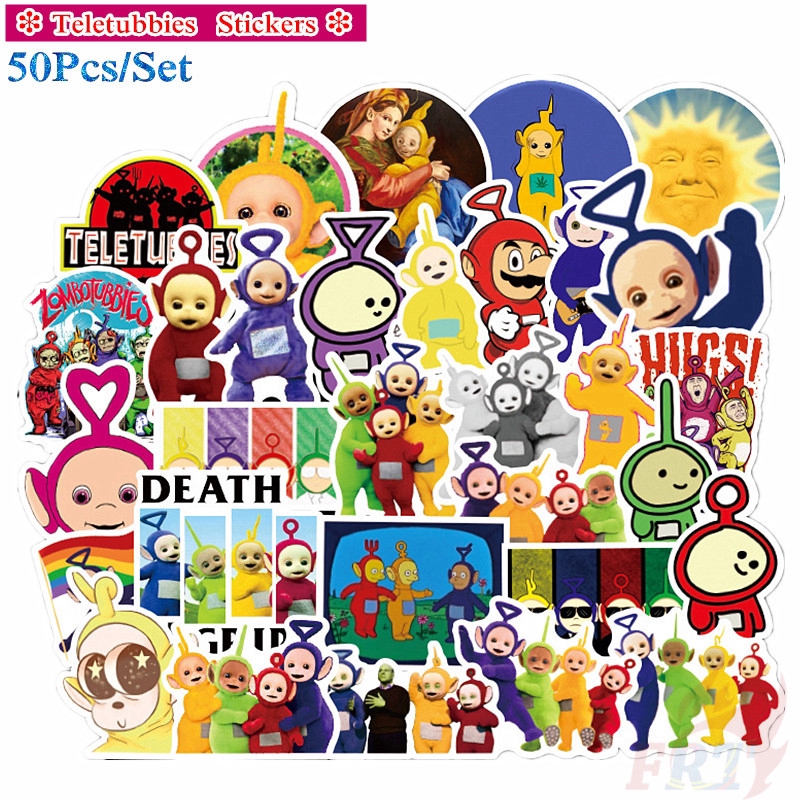 Teletubbies Series 01 Tinky Winky Dipsy Laa-Laa Po สติ๊กเกอร์ 50Pcs/Set ...