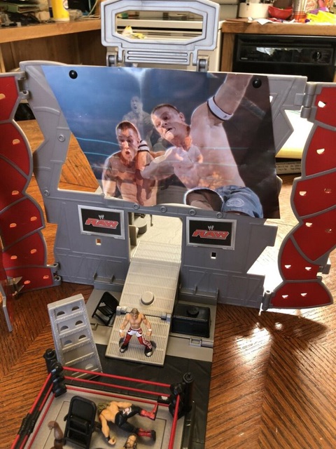 WWE Micro Aggression Crash & Bash Battle Arena เวทีมวยปล้ำ ...