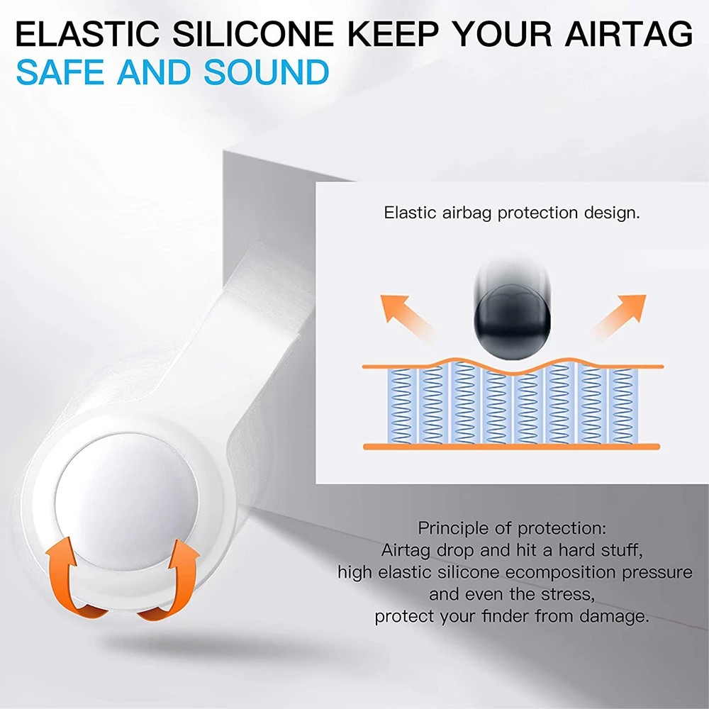 Apple Airtags Genuine leather Protective Sleeve For Apple Locator ...