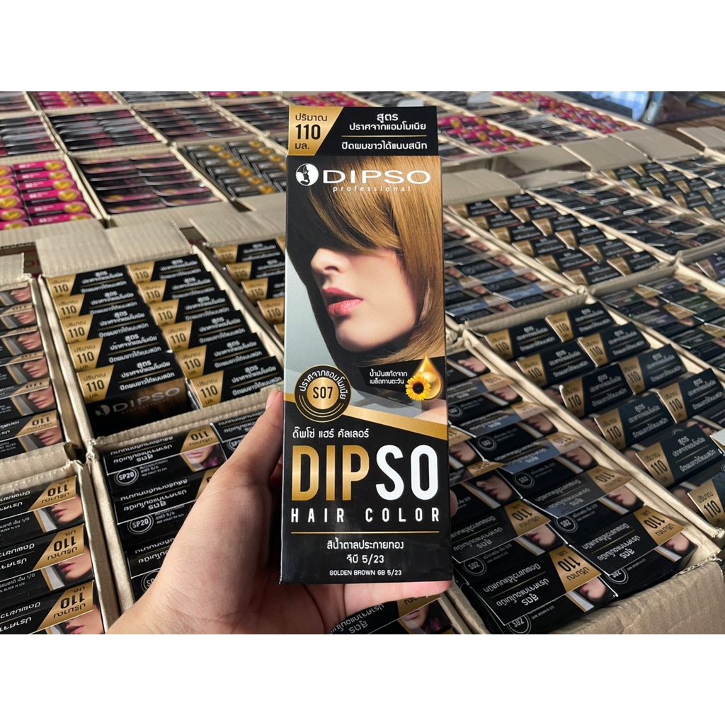Dipso สีผมดิ๊พโซ่ สีสวยสม่ำเสมอ เม็ดสีติดทนนาน - beautyveni1628 - ThaiPick