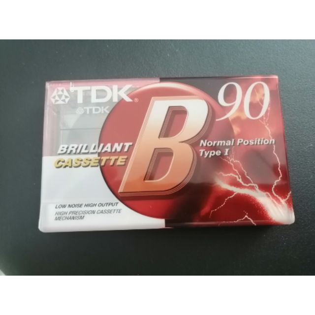เทปเปล่า TDK B90 สภาพใหม่ อัดได้ 90 นาที | Shopee Thailand