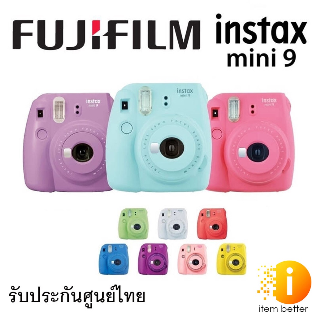 Fuji Instax mini 9 กล้องอินสแตนท์ รับประกันศูนย์ | Shopee Thailand