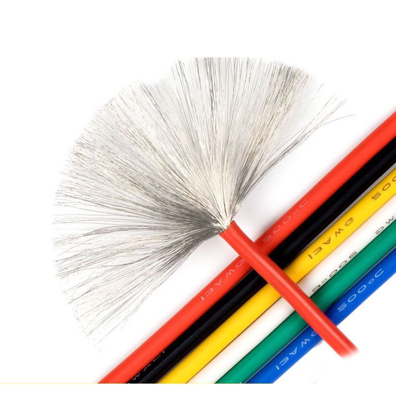 ลวดHeat-resistant Cable Wiring Soft PVC Wire 12AWG 14AWG 16AWG 18AWG 20AWG 22AWG 24AWG 26AWG ...