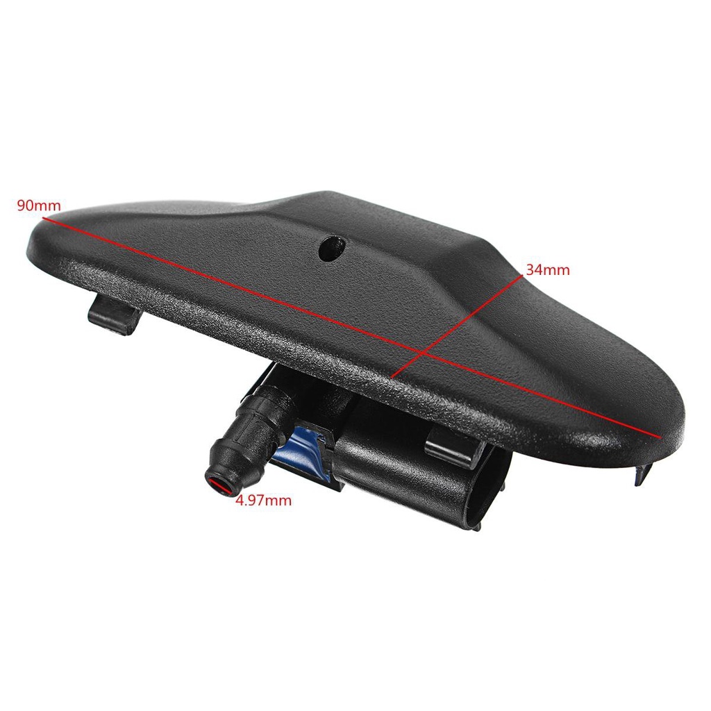 Windscreen Washer Nozzle Jet Water Spray Nozzle with Heating For VW ...