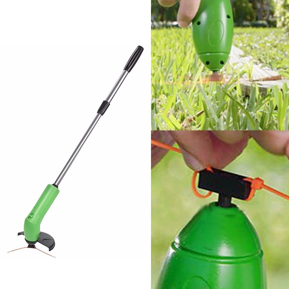 Portable Cordless Zip Trim Lawn Mower Agricultural Tools Grass Trimmer ...