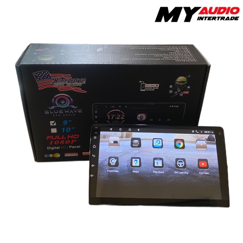 BLUEWAVE จอแอนดรอย 9นิ้ว ram 2 rom 32 Android 10 BW-9909 AHD - namon69 - ThaiPick