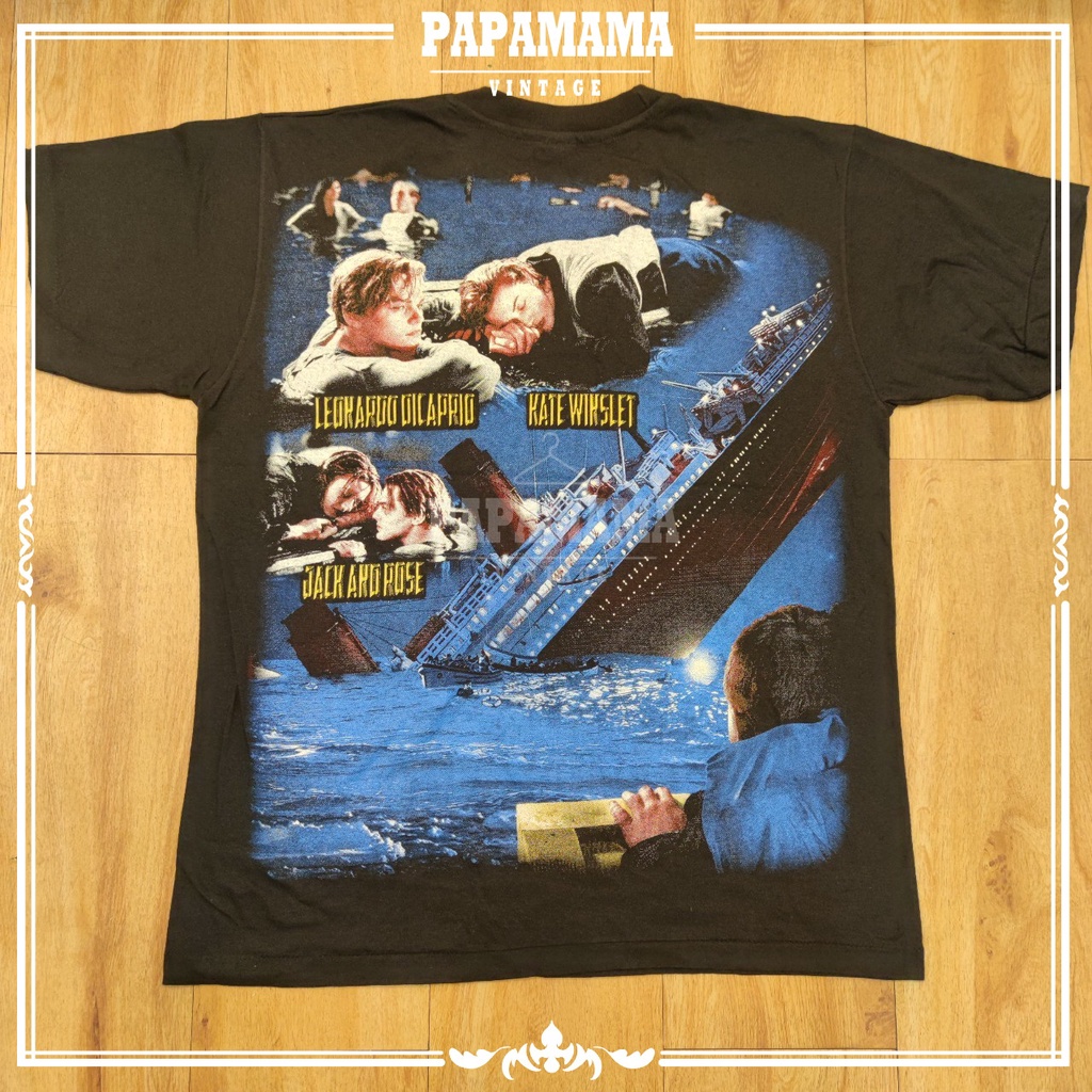 VaaN TITANIC bootleg มาใหม่ ไททานิก บูทเลก ผ้า100 ฟอกนุ่ม วินเทจ เฟดสวย ...