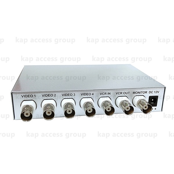 4 Channel CCTV Surveillance Color Quad Processor BNC - shopdee_2021 ...