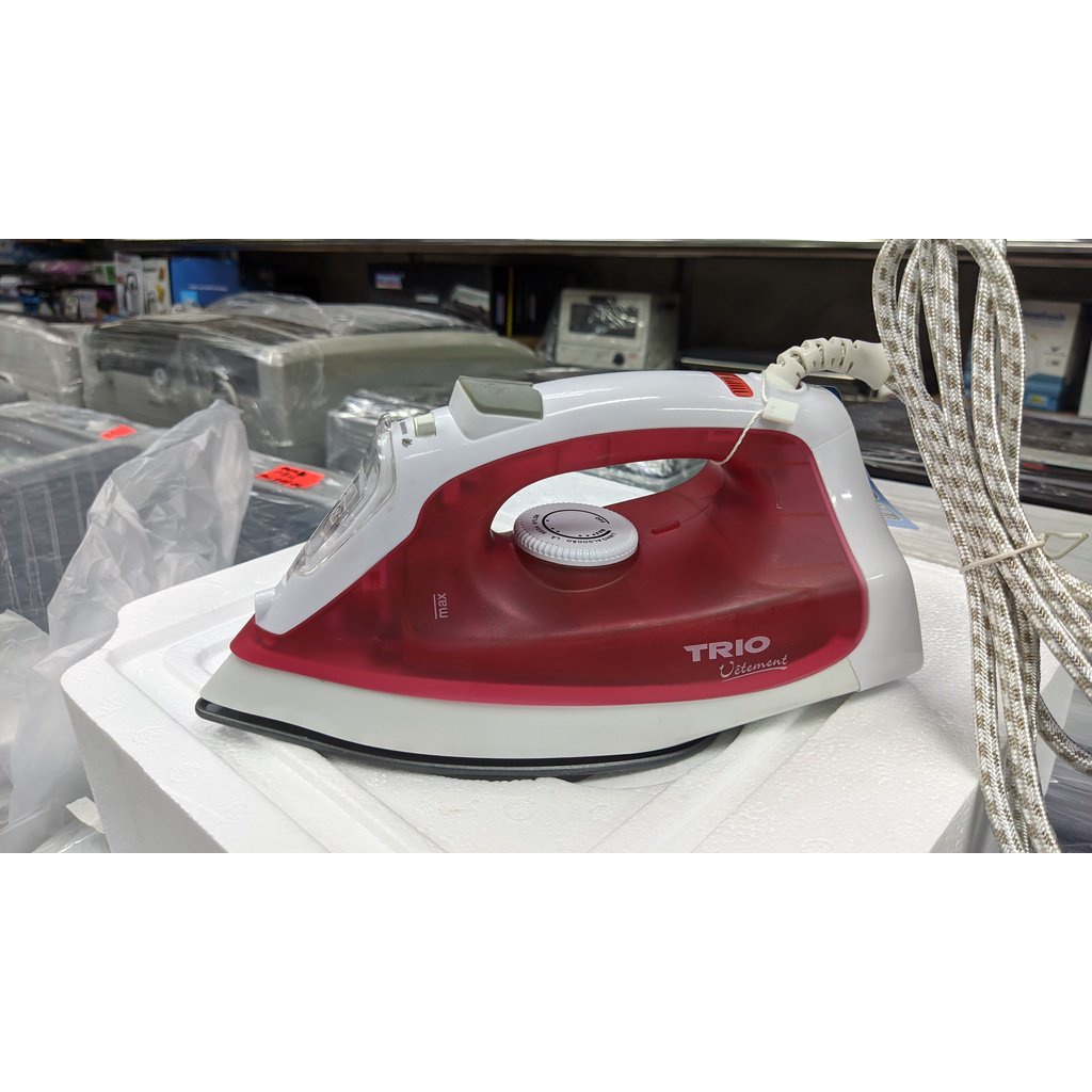 Trio Milux Precision Non-Stick Steam Iron TISB-127MSI-1328 8Azg ...