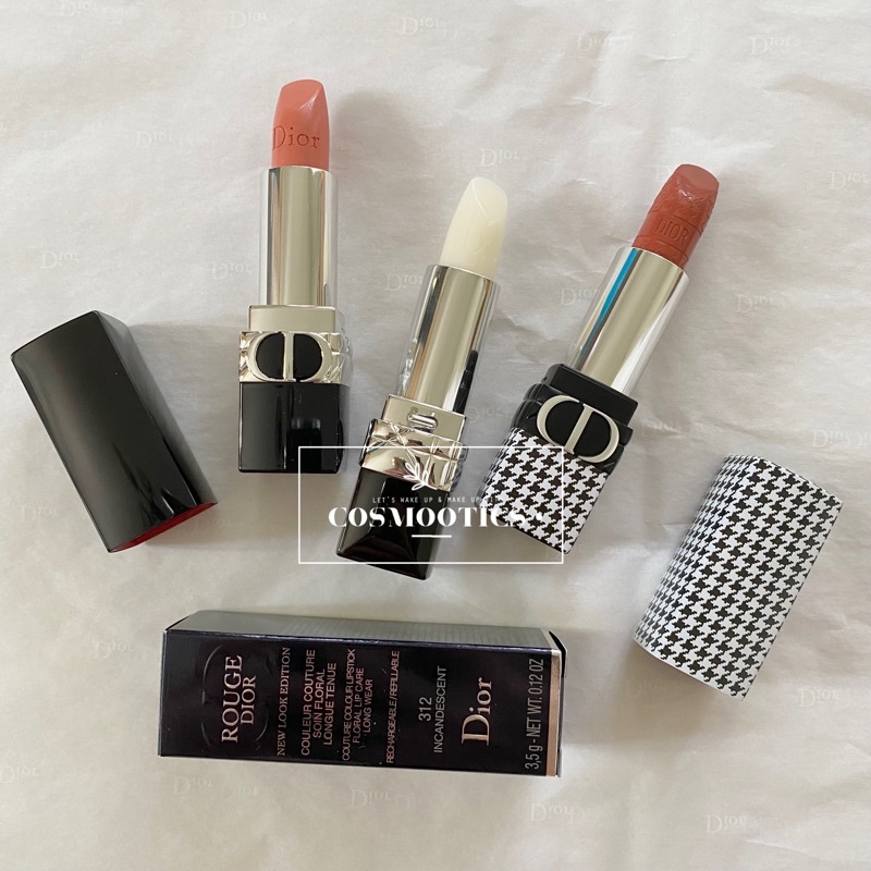 สีใหม่ 1947 ลายลิมิเตด Millefiori (ฟรี ห่อของขวัญ) Rouge Dior couture ...