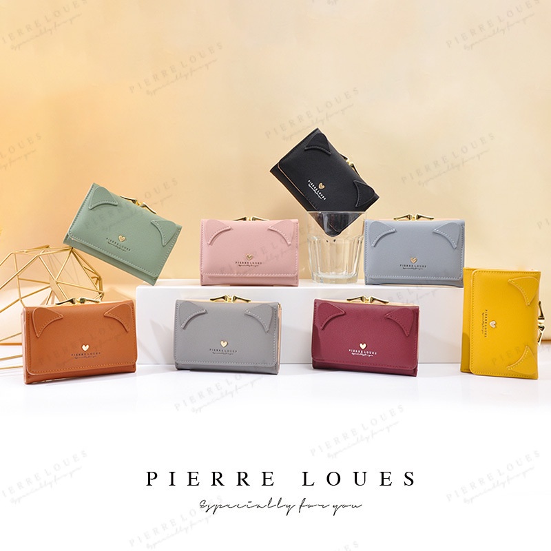 กระเป๋าสตางค์ Pierre Loues ใบใหญ่ จุของได้เยอะ แฟชั่นฤดูใบไม้ร่วง และ ...