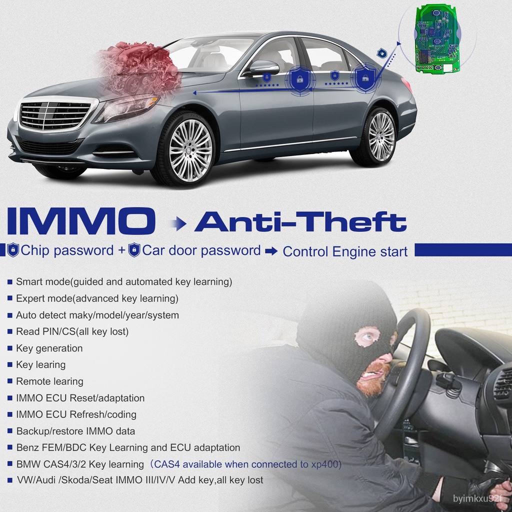 Autel MaxiIM IM508 With XP400PRO Automotive IMMO Key Programming Tool ...