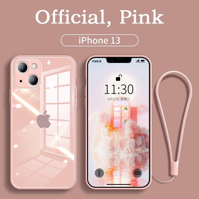 เคสโทรศัพท์กระจกนิรภัยป้องกันรอยสําหรับ Iphone 13 Pro Max 13promax 13promax - homeyeah.th - ThaiPick