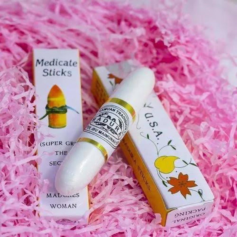 พร้อมส่งฟรีปิดชื่อสินค้าแท่ง30g ของแท้ Madura Sticks Generic Medicate ...