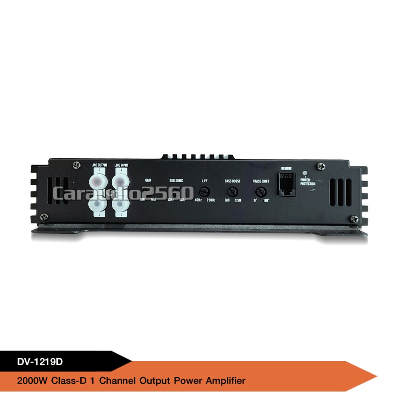 เพาเวอร์แอมคลาสดี RPM 1219D 2000W MAX ขับซับ ขับซับปั้ม10นิ้ว2ดอกหรือ10 ...
