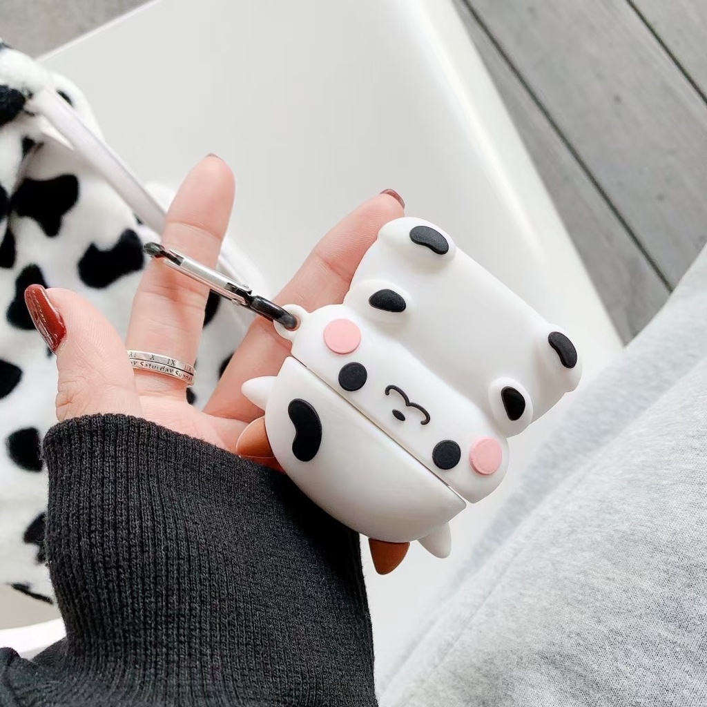 Cute Cows Silicone Case AirPods Pro4 Case AirPods Pro4 InPods Pro4 Mini ...