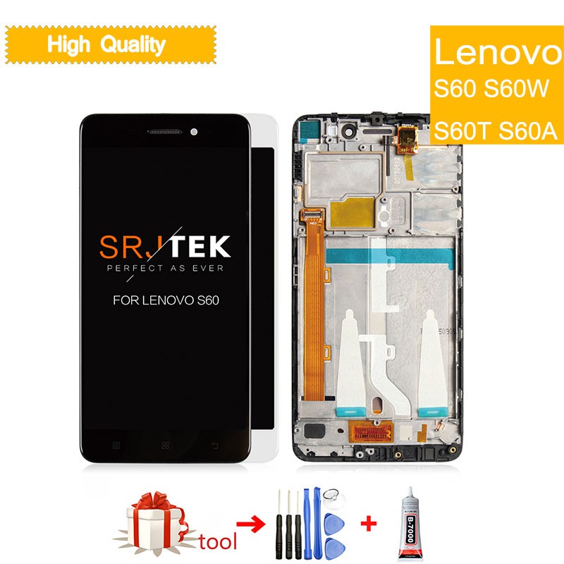 free Toolอะไหล่หน้าจอสัมผัส Lcd สําหรับ Lenovo S60 S60w S60t S60a ...