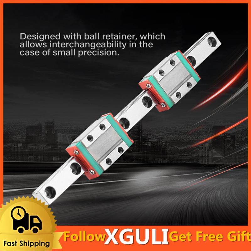 XGULI Ready MGN9B 150mm Linear Guide Rail 9mm Width with 2pcs MGN9B Rail Block - xguli.th - ThaiPick