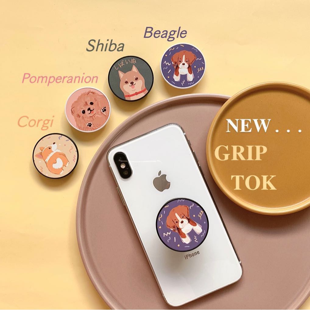 ที่จับโทรศัพท์ Grip Tok คอลเลคชั่น My Dog | Shopee Thailand