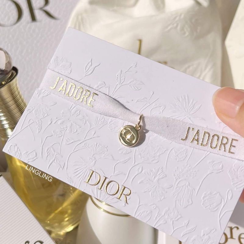 DIOR JADORE RIBBON BRACELET กำไลข้อมือ สร้อยข้อมือ ของแท้ ...