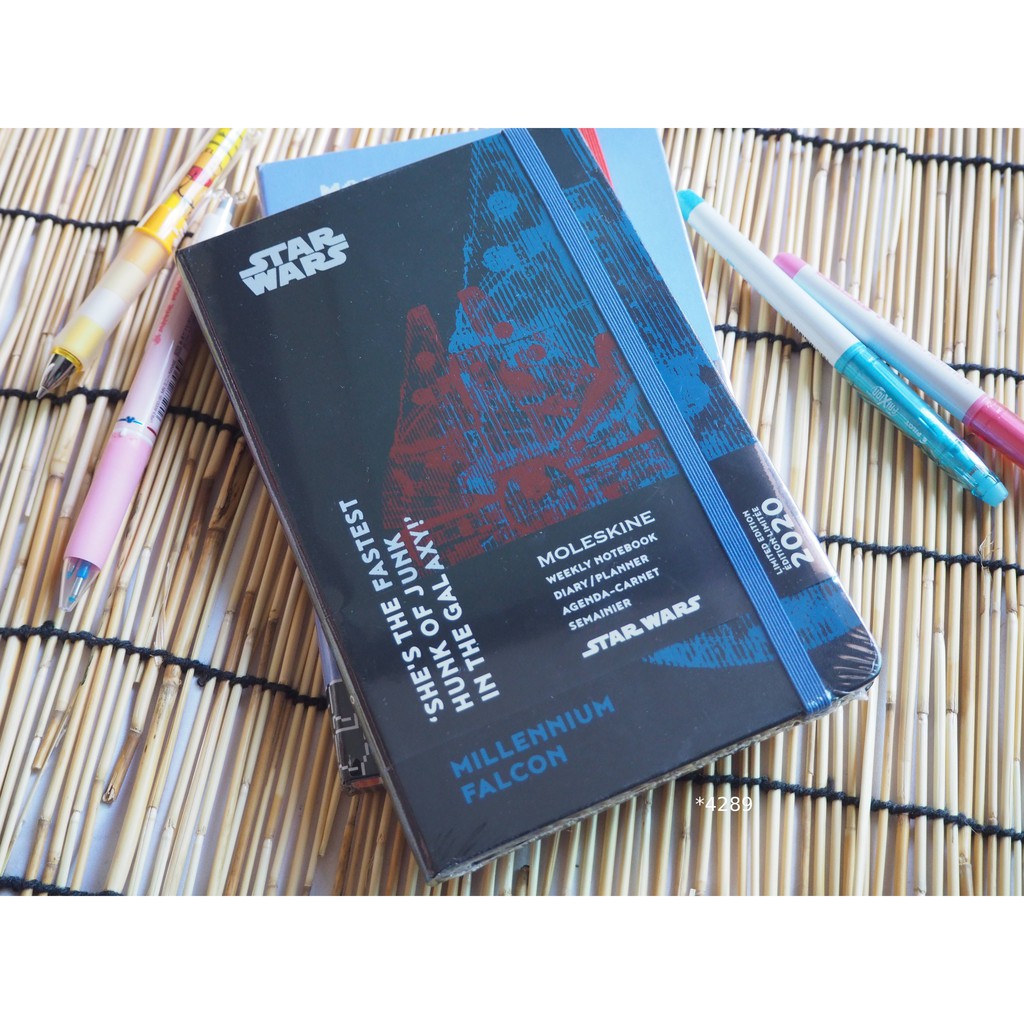 สมุด Moleskine 2020 Millennium Falcon Star Wars Weekly Planner - nukvdo ...