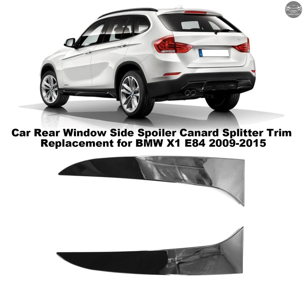 Car Rear Window Side Spoiler Canard Splitter Trim Replacement for BMW ...