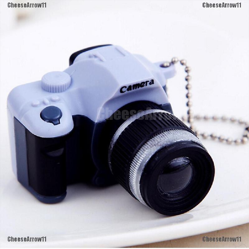 CheeseArrow Cute Mini Toy Camera Charm Keychain With Flash Light&Sound ...