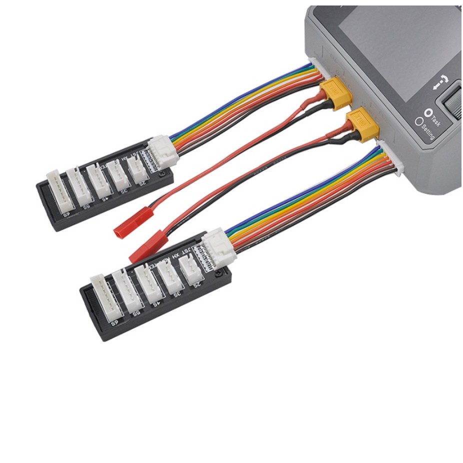 2pcs XT60XT30JSTT Plug Charging Cable 2pcs JST-XH Balance Board For ...