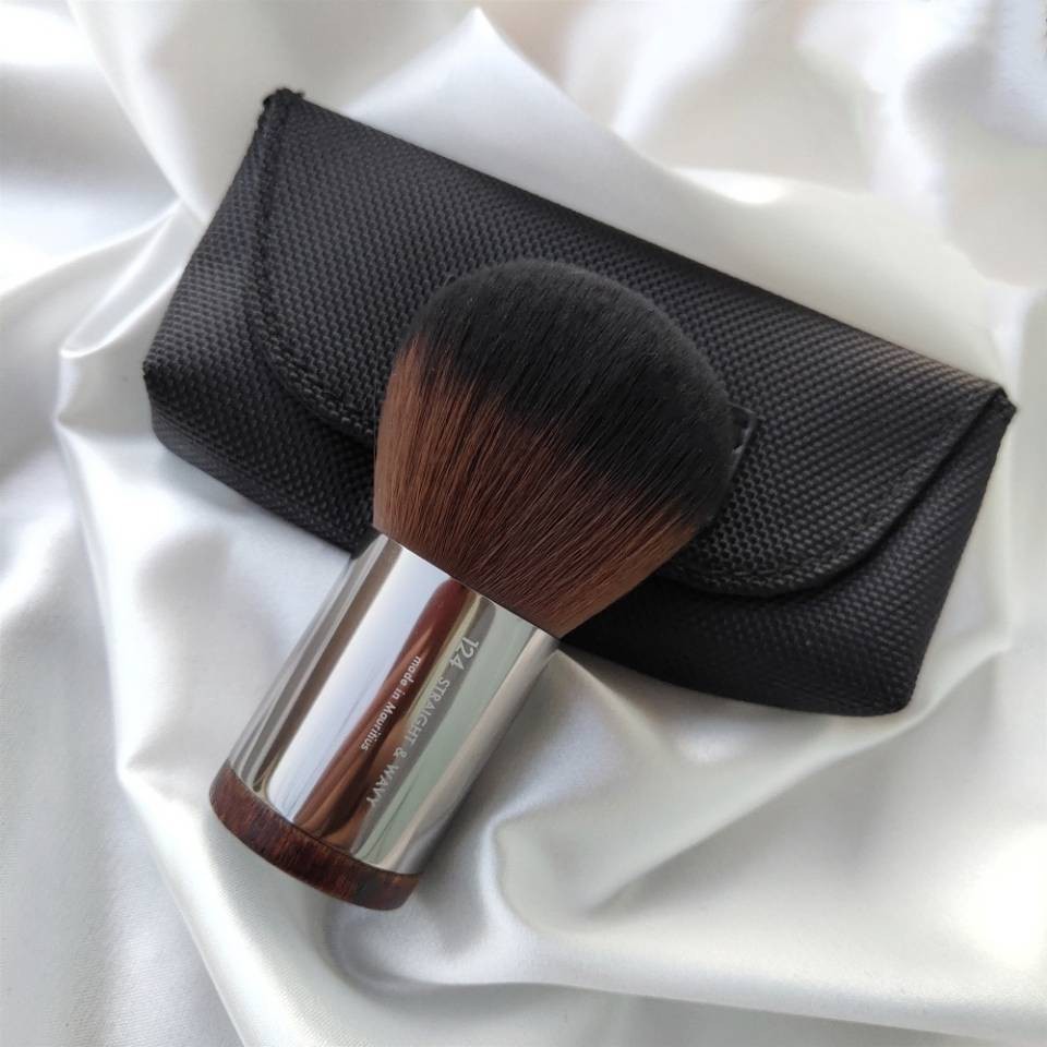 บลัชออน*แปรงปัดแก้ม* จัดส่งฟรี MUF124 Portable BULK Powder Brush แปรง ...