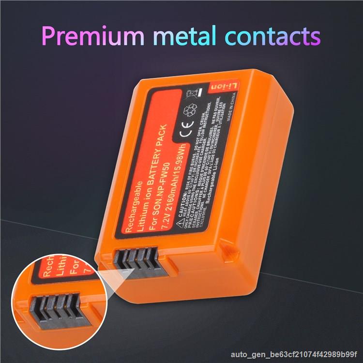 Np Fw50 Battery Charger Np-fw50 Battery For Sony A6000 A6400 A3000 ...