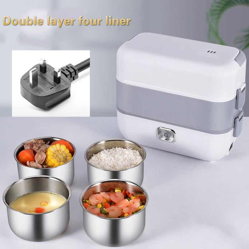 Ready Stock 2020 new mini electric lunch box Electric thermal insulation lunch box plug-in ...