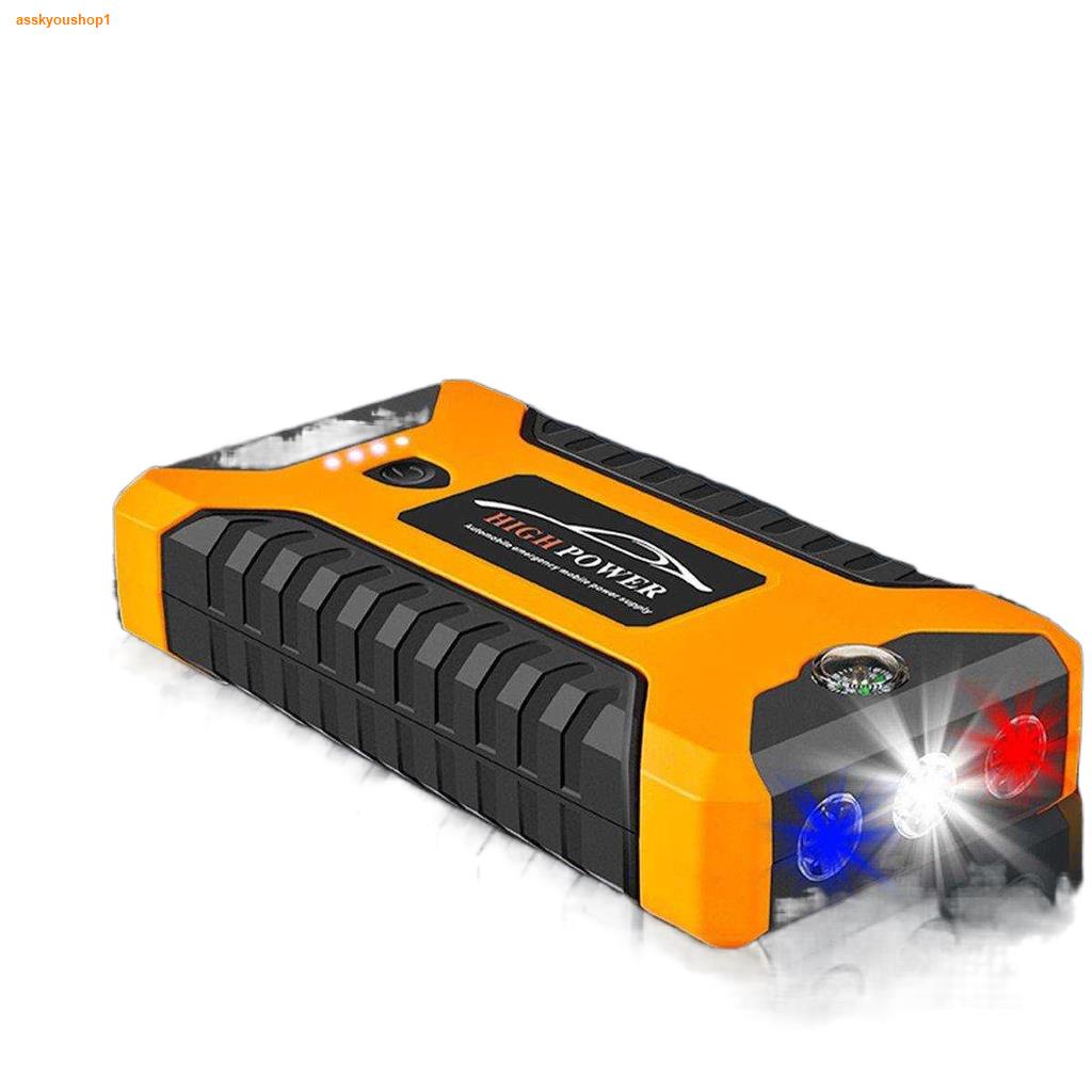 จัดส่งจากประเทศไทยPower Bank Jump Start แบตเตอรี่รถยนต์ฉุกเฉิน 2-in-1 ...