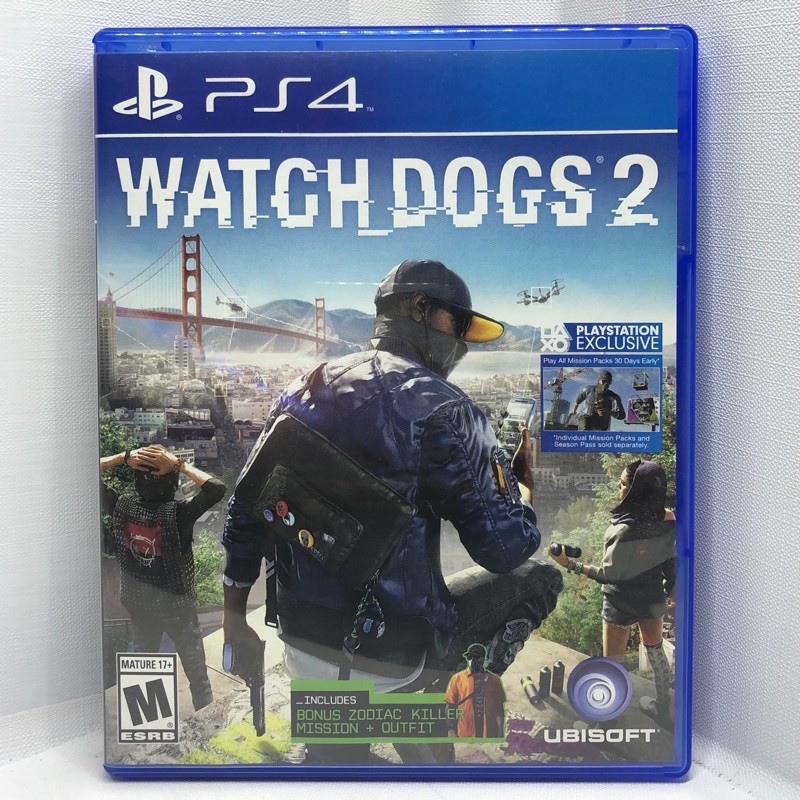 มือ2 PS4 WATCH DOGS 2 US EN - messy_bake - ThaiPick