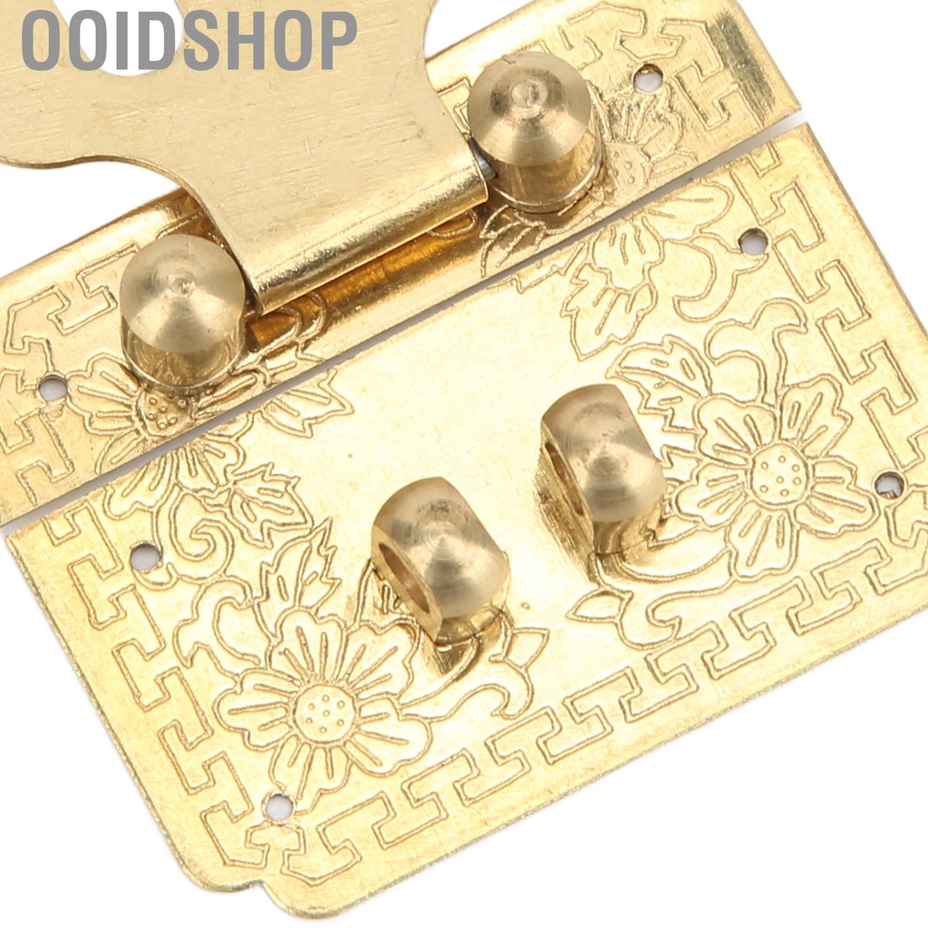 Ooidshop Gold Cabinet Hinges Box Lock Buckle Set 1 for Case - ooidshop ...