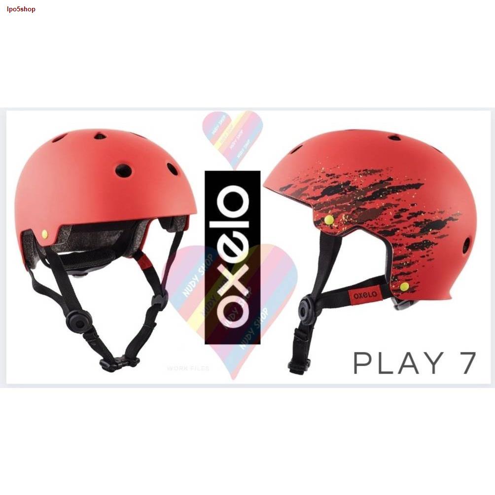 จัดส่งตรงจุดส่งถูก โค้ดลด️ หมวกกันน็อค OXELO หมวกสเก็ต สเก็ตบอร์ด หมวก ...
